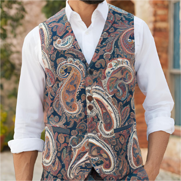 Paisley Vest – DiBanGuStore