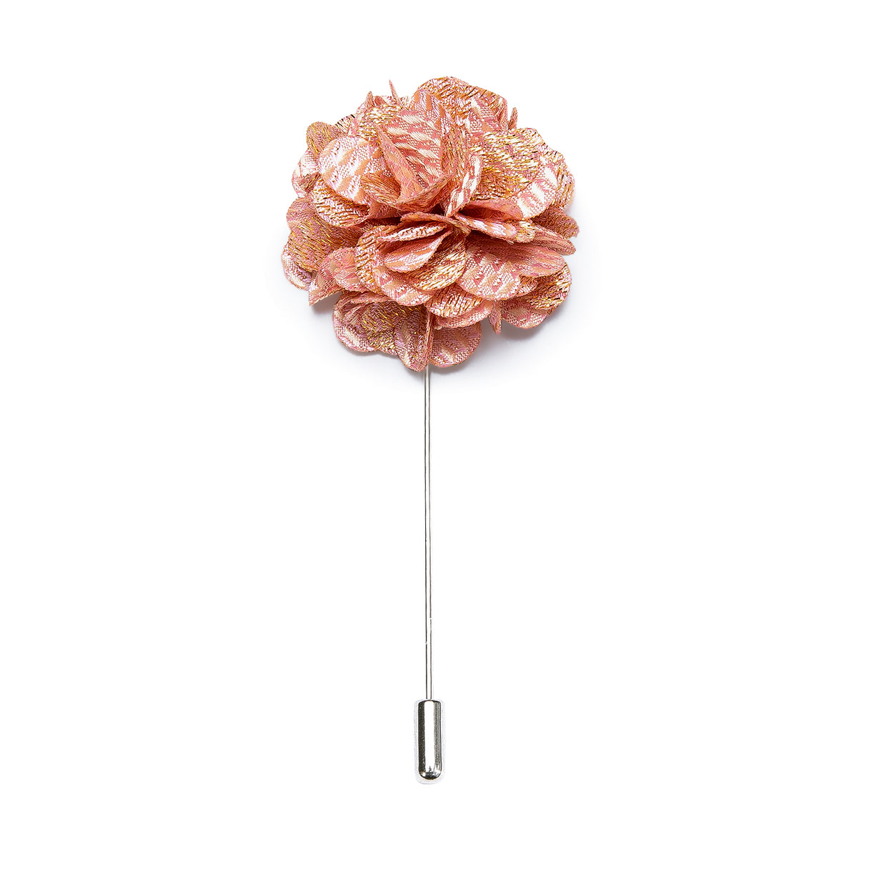 Luxury Orange Floral Lapel Pin – DiBanGuStore